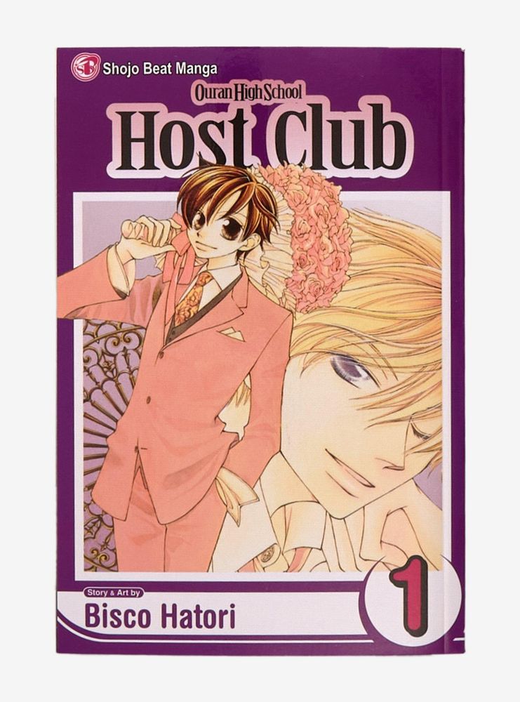 Ouran Highschool Host Club Manga Cover