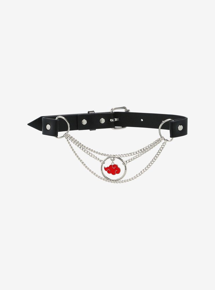 Hot Topic Naruto Shippuden Akatsuki Chain Choker | Mall of America®