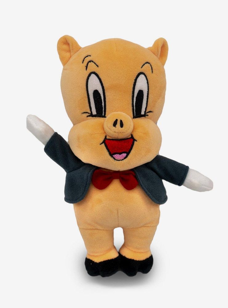 Boxlunch Looney Tunes Porky Pig Full Body Standing Pose Plush Squeaker ...
