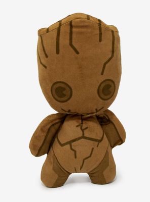 Boxlunch Marvel Baby Groot Kawaii Standing Pose Plush Squeaker Dog Toy ...