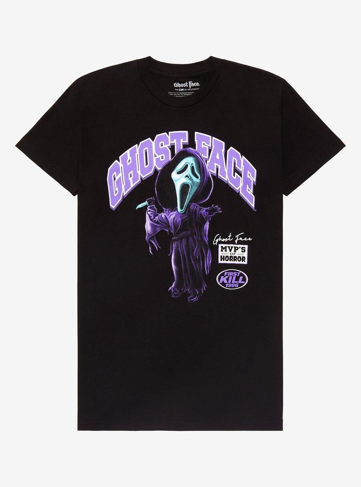 Boxlunch Scream Ghostface Caricature T-Shirt - BoxLunch Exclusive ...