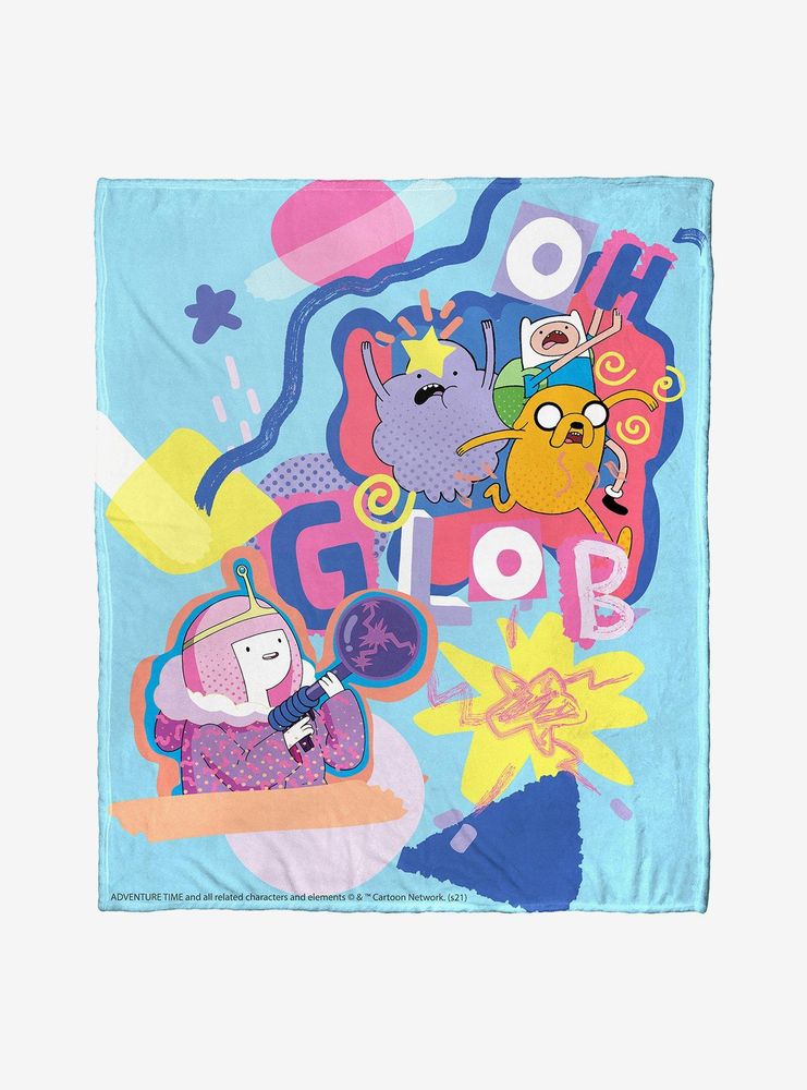 Boxlunch Adventure Time Glob Throw Blanket | CoolSprings Galleria