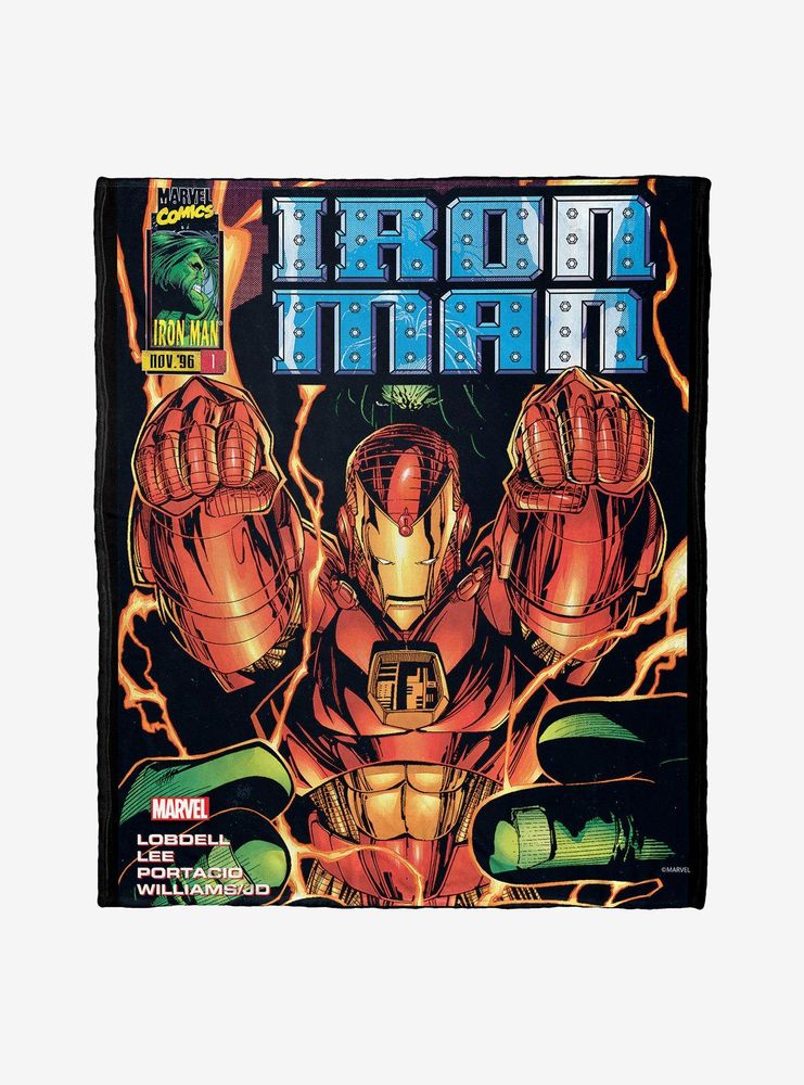 Boxlunch Marvel Iron Man Hands Throw Blanket | Mall of America®
