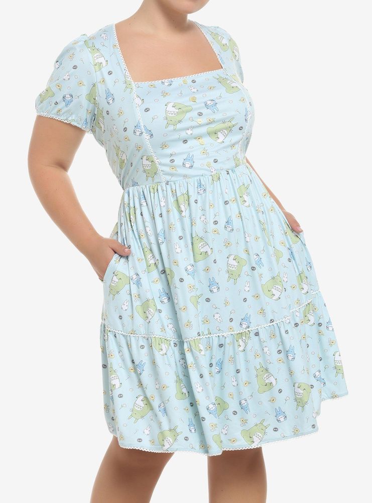 Hot Topic Studio Ghibli My Neighbor Totoro Pastel Dress Plus | Mall of ...