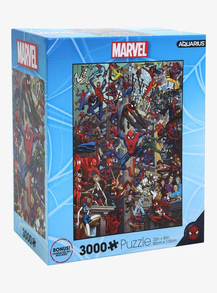 Spider-Man Marvel Spider-Man Spider-Verse Collage 3000-Piece Puzzle ...