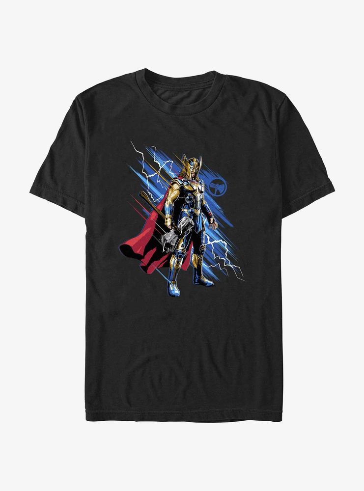 Thor Marvel Thor: Love And Thunder Hero Pose T-Shirt | Hamilton Place