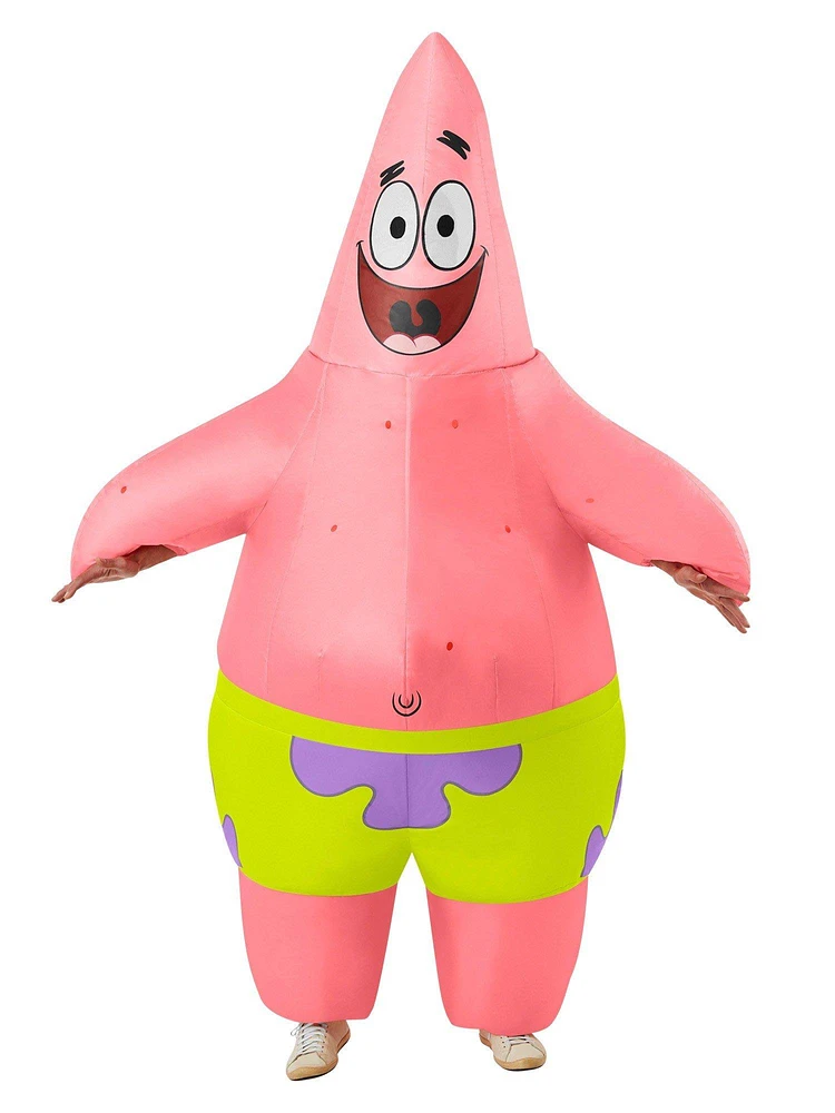 Hot Topic SpongeBob SquarePants Patrick Star Adult Inflatable Costume ...