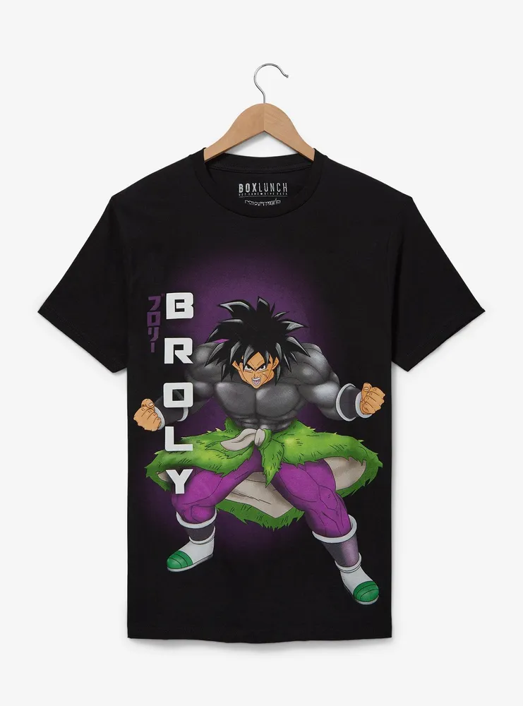 Boxlunch Dragon Ball Z Broly Throwback T-Shirt - BoxLunch Exclusive ...
