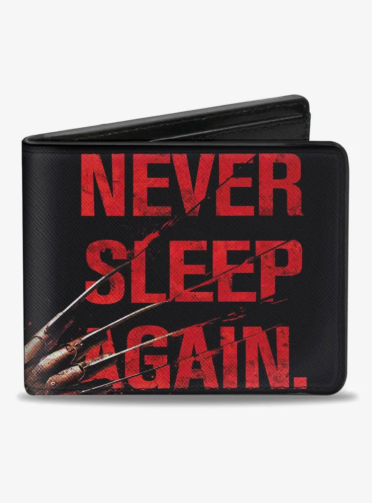 Boxlunch A Nightmare On Elm St Never Sleep Bifold Wallet | Hamilton Place