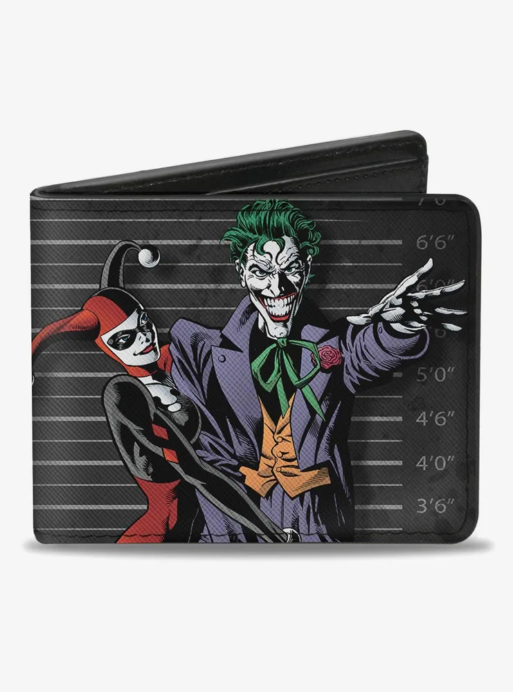 Boxlunch DC Comics Batman Harley Quinn Joker Bifold Wallet | Hamilton Place