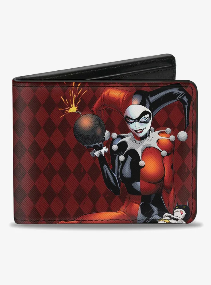 Boxlunch DC Comics Batman Harley Quinn Voodoo Bifold Wallet | Mall of ...