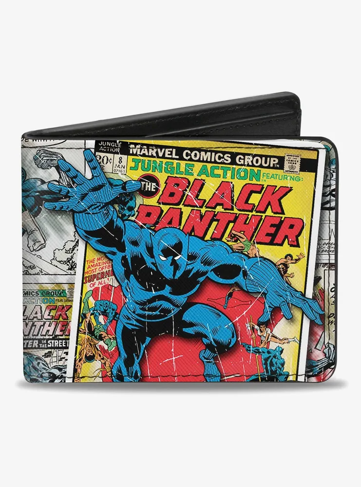 Boxlunch Marvel Black Panther Action Issue Bifold Wallet | Hamilton Place