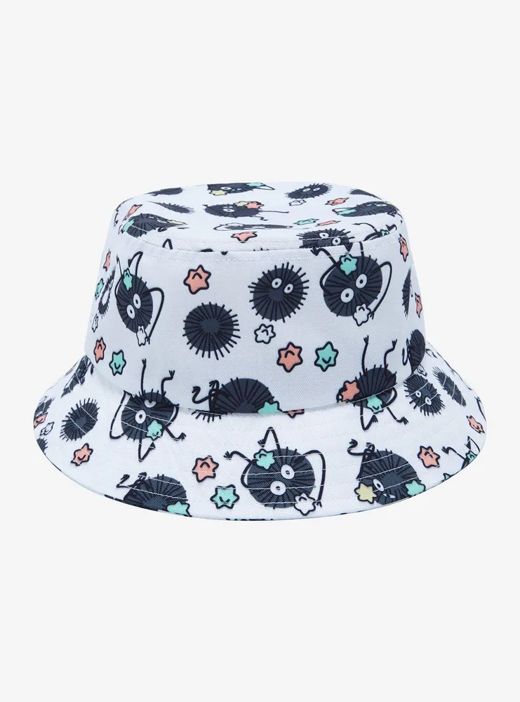 Hot Topic Studio Ghibli Spirited Away Soot Sprites Bucket Hat ...