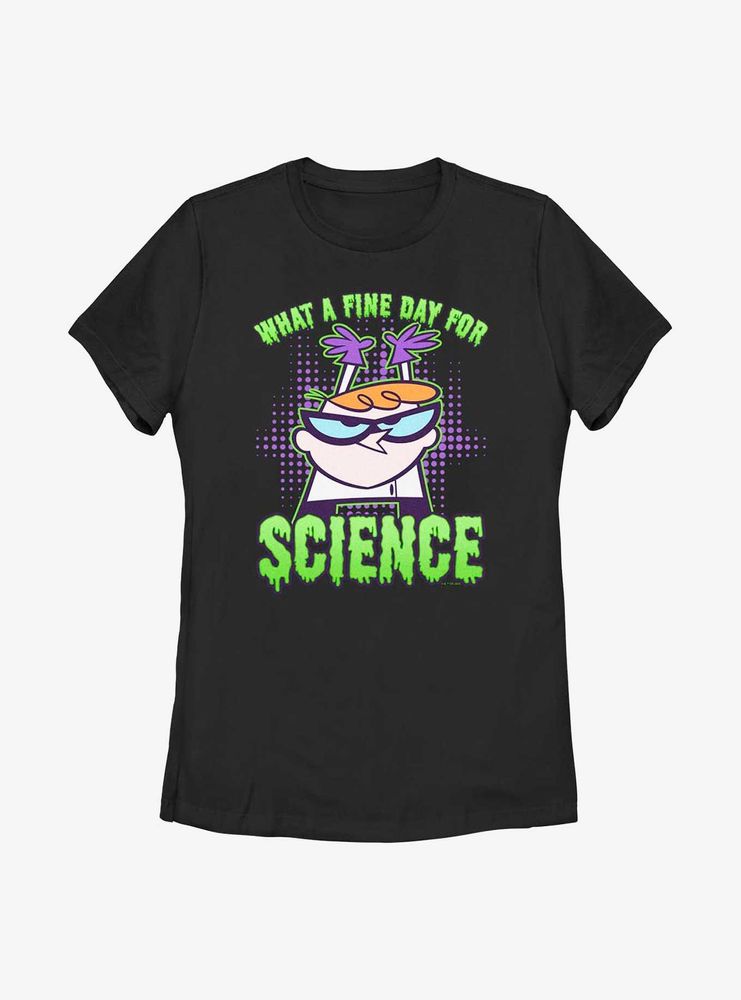 Boxlunch Dexter's Laboratory Fine Day For Science Womens T-Shirt ...