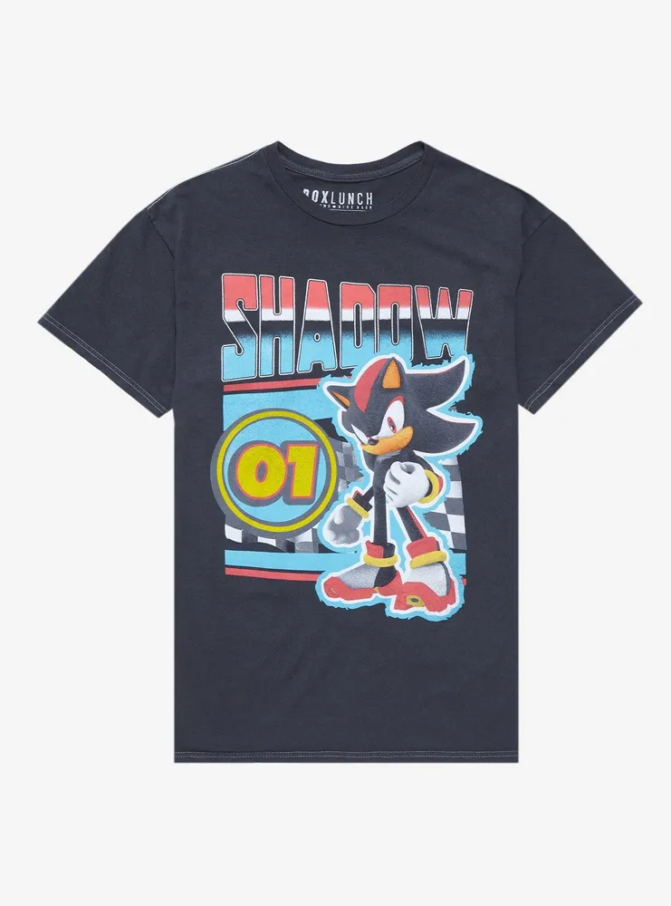 Boxlunch Sonic the Hedgehog Shadow Racing T-Shirt - BoxLunch Exclusive ...