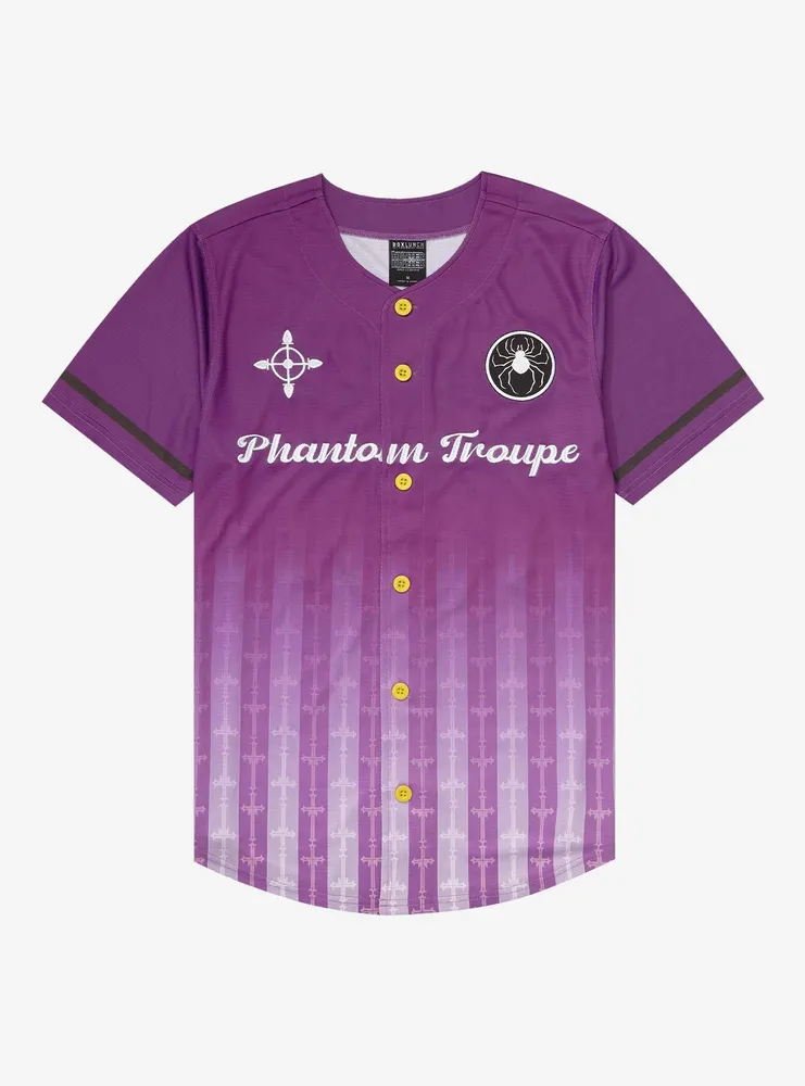 Boxlunch Hunter x Phantom Troupe Baseball Jersey - BoxLunch Exclusive ...
