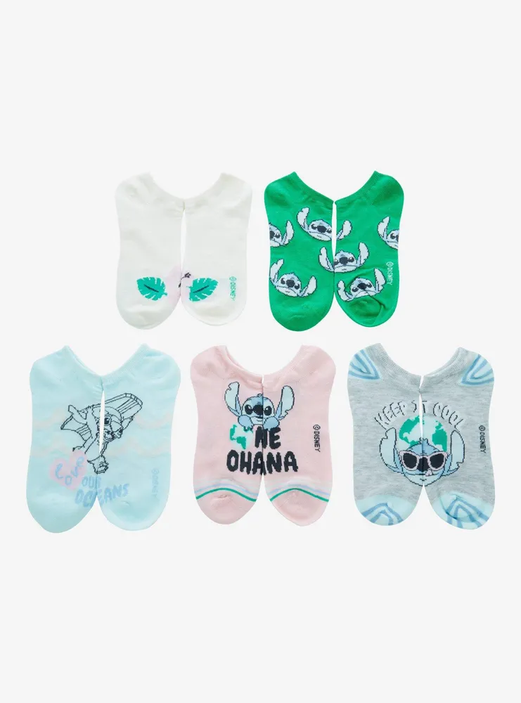 Lilo & Stitch Disney Lilo & Stitch Earth Day Sock Set - BoxLunch ...