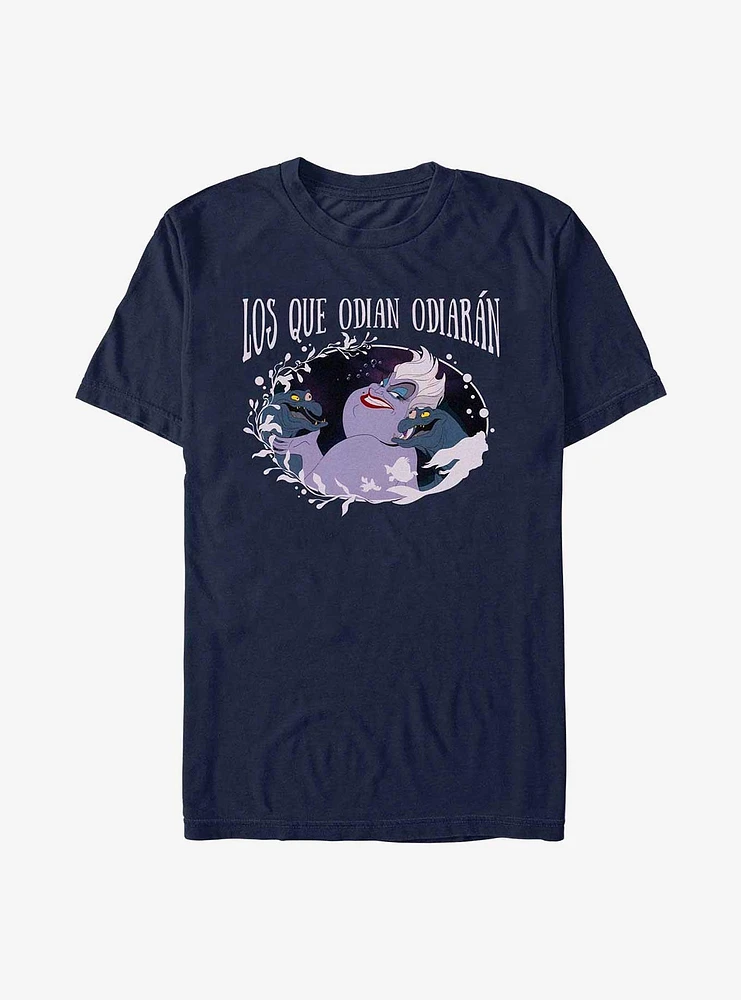 Hot Topic Disney The Little Mermaid Spanish Ursula Haters Gonna Hate T ...