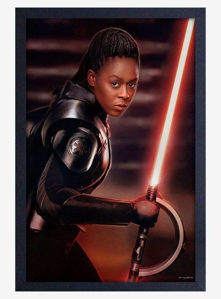 Boxlunch Star Wars Obi-Wan Reva Framed Wood Poster | Mall of America®