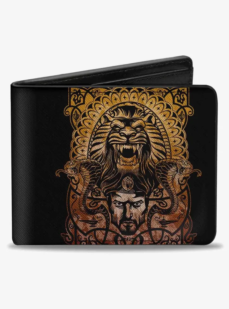 Boxlunch Disney Aladdin 2019 Jafar Snakes Cave of Wonders Tiger Bifold ...