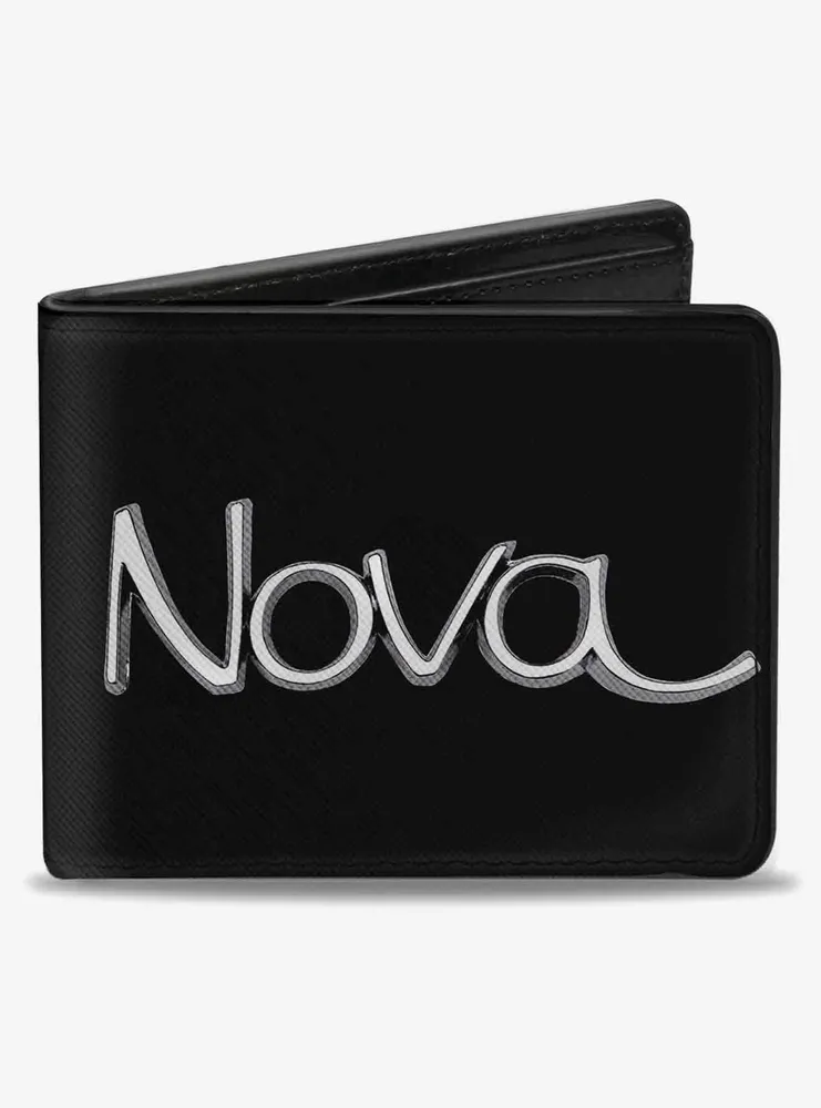 Boxlunch 1968 72 Nova Script Emblem Bifold Wallet | Mall of America®