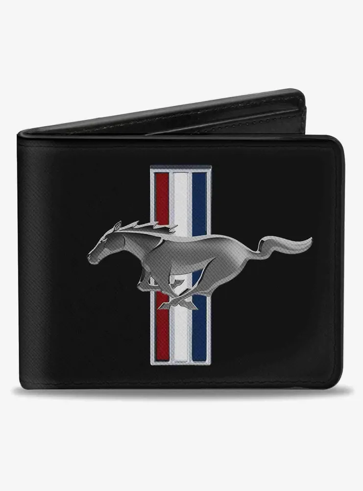 Boxlunch Ford Mustang Bars Logo CenteBifold Wallet | Mall of America®