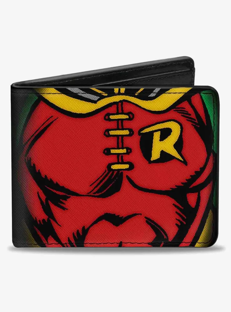 Boxlunch DC Comics Robin Chest Logo Bifold Wallet | Mall of America®