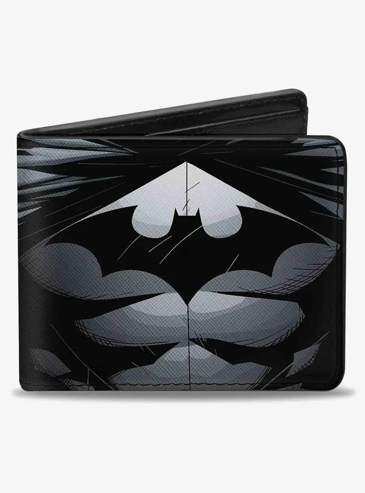 Boxlunch DC Comics The New 52 Batman Chest Logo Bifold Wallet | Mall of ...