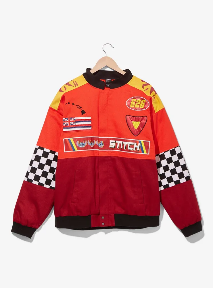 Boxlunch Disney Lilo & Stitch The Red One Racing Jacket - BoxLunch ...