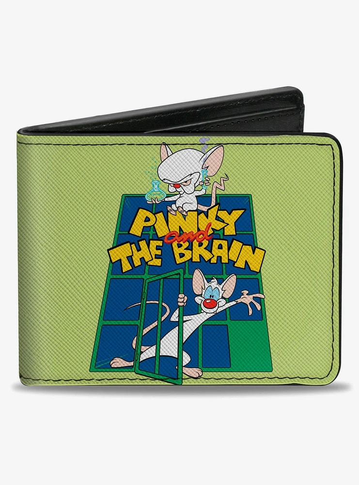 Hot Topic Animaniacs Pinky And The Brain Pose Bifold Wallet | Mall of ...