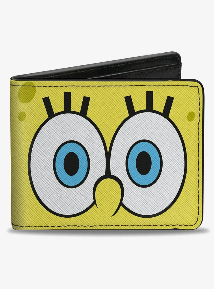 Hot Topic Spongebob Squarepants Eyes Close Up Bifold Wallet | Mall of ...