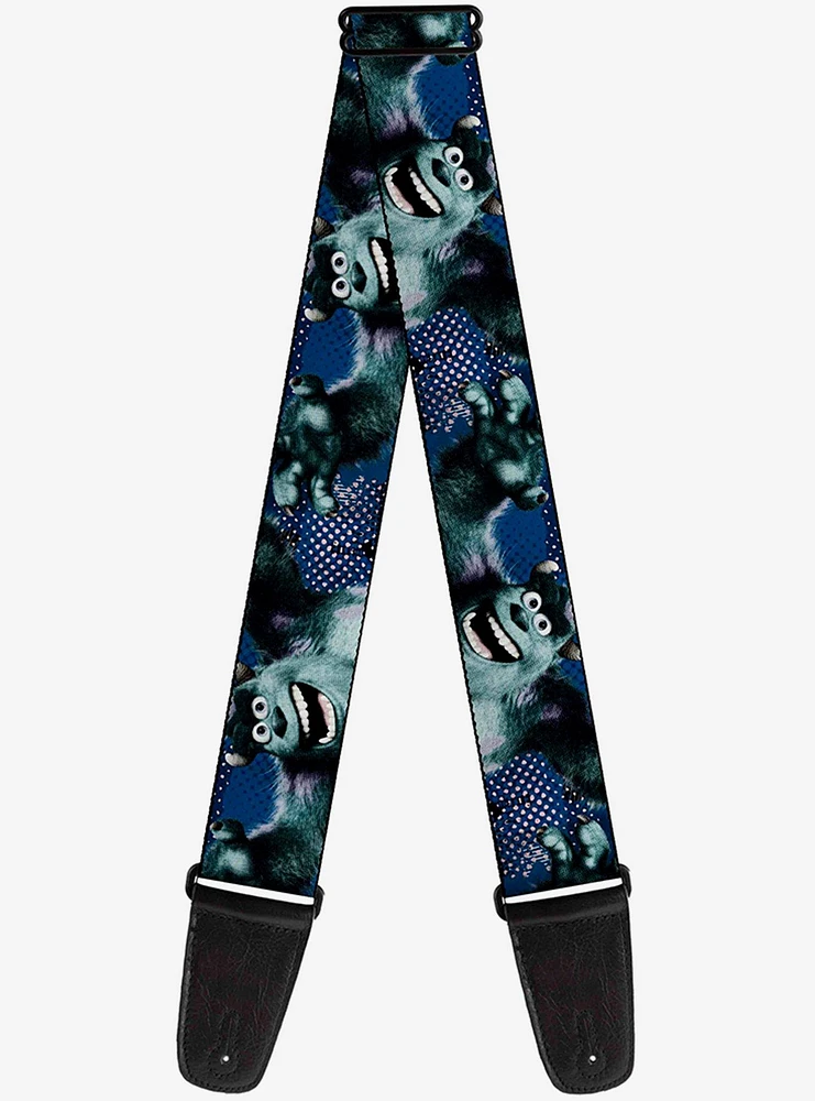 Hot Topic Disney Pixar Monsters Inc. Sulley Scare Pose Guitar Strap ...