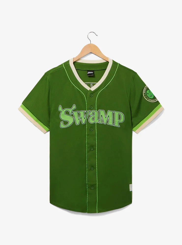 Boxlunch Shrek Swamp Baseball Jersey - BoxLunch Exclusive | Mall of ...