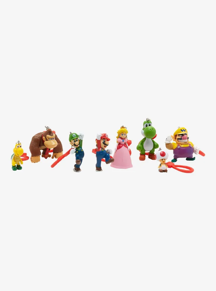 Boxlunch Nintendo Super Mario Characters Blind Bag Keychain | Hamilton ...