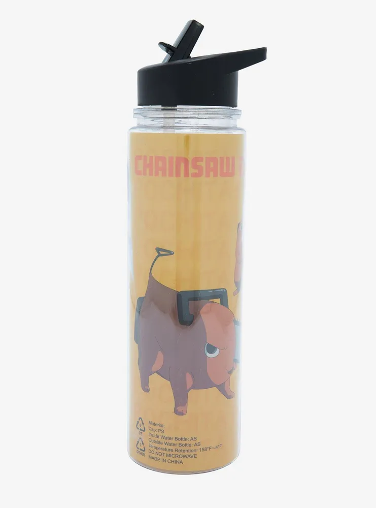 Hot Topic Chainsaw Man Pochita Water Bottle | Green Tree Mall