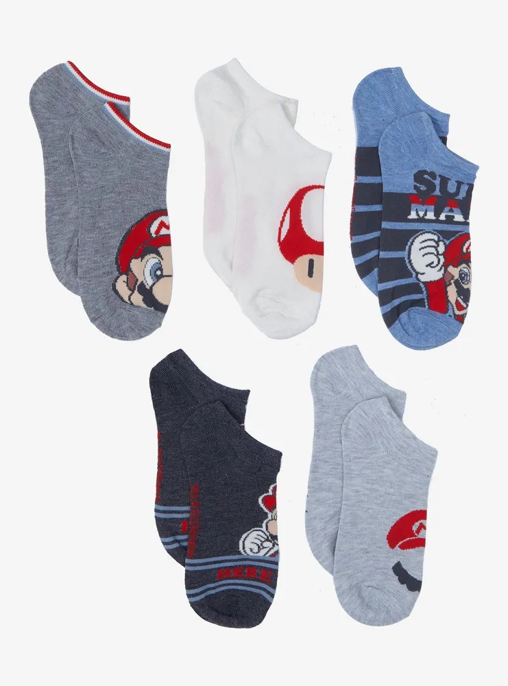Boxlunch Nintendo Super Mario Bros. Portraits Sock Set | Mall of America®