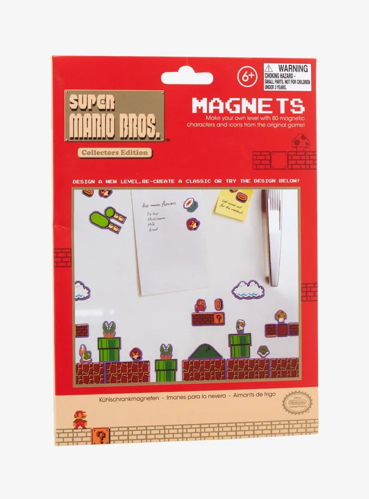 Boxlunch Nintendo Super Mario Bros. Magnet Set | Hamilton Place