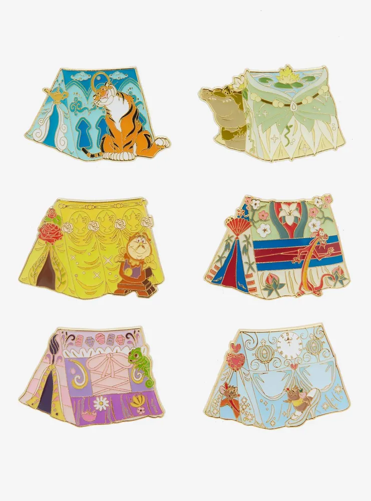 Disney Loungefly Disney Princess Camping Sidekicks Blind Box Enamel Pin - BoxLunch Exclusive ...