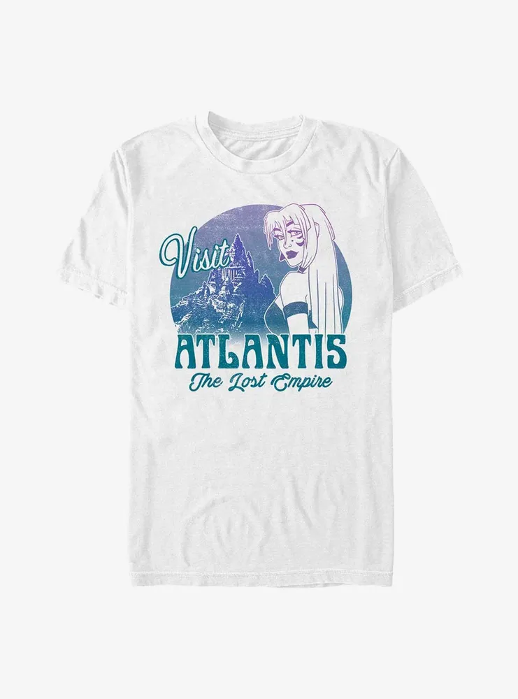 Disney Atlantis: The Lost Empire Kida Visit Atlantis T-Shirt | Mall of ...