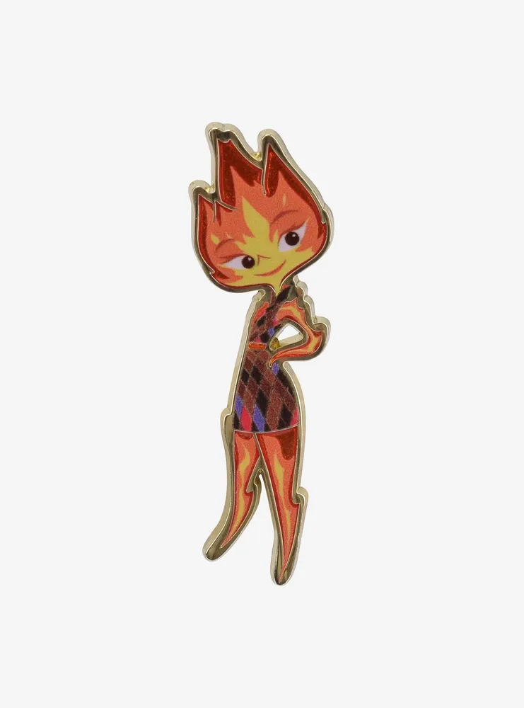 Boxlunch Disney Pixar Elemental Ember Portrait Enamel Pin - BoxLunch ...