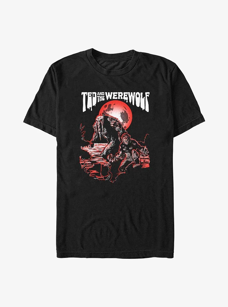 Hot Topic Marvel Studios' Special Presentation: Werewolf By Night Man-Thing and His Dog T-Shirt ...