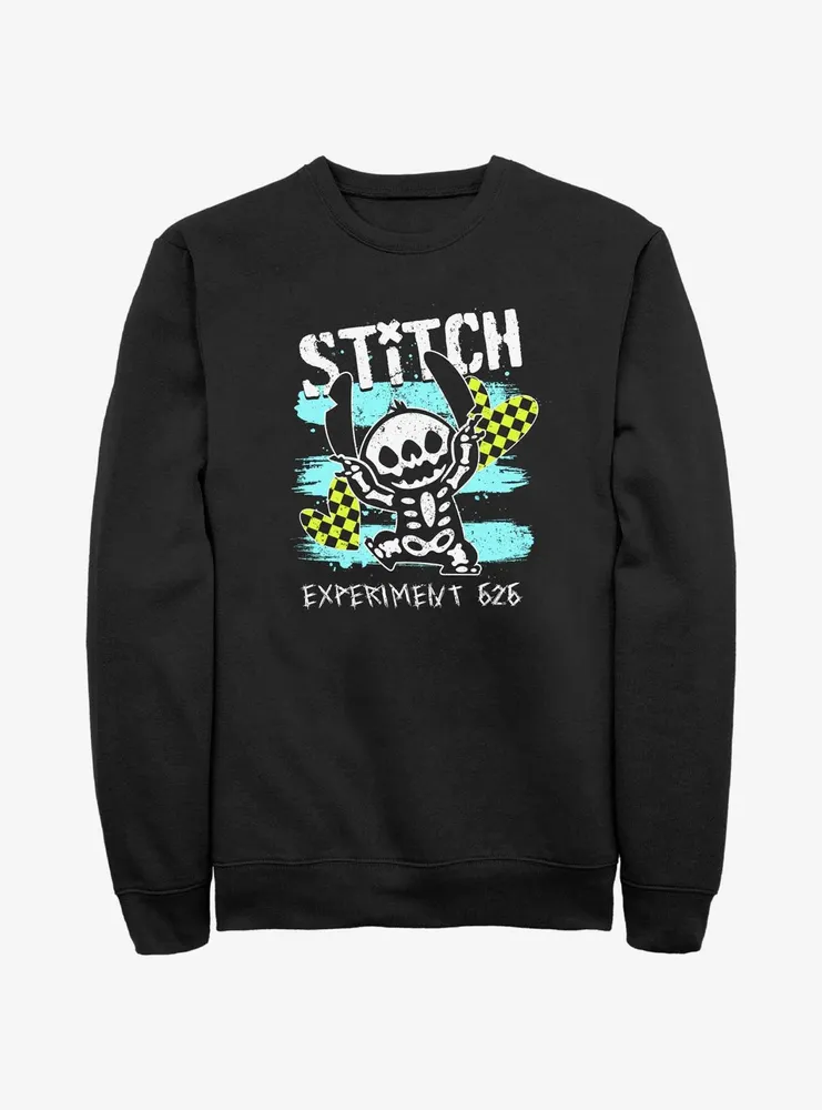 Lilo & Stitch Disney Lilo & Stitch Emo Skelestitch Sweatshirt ...