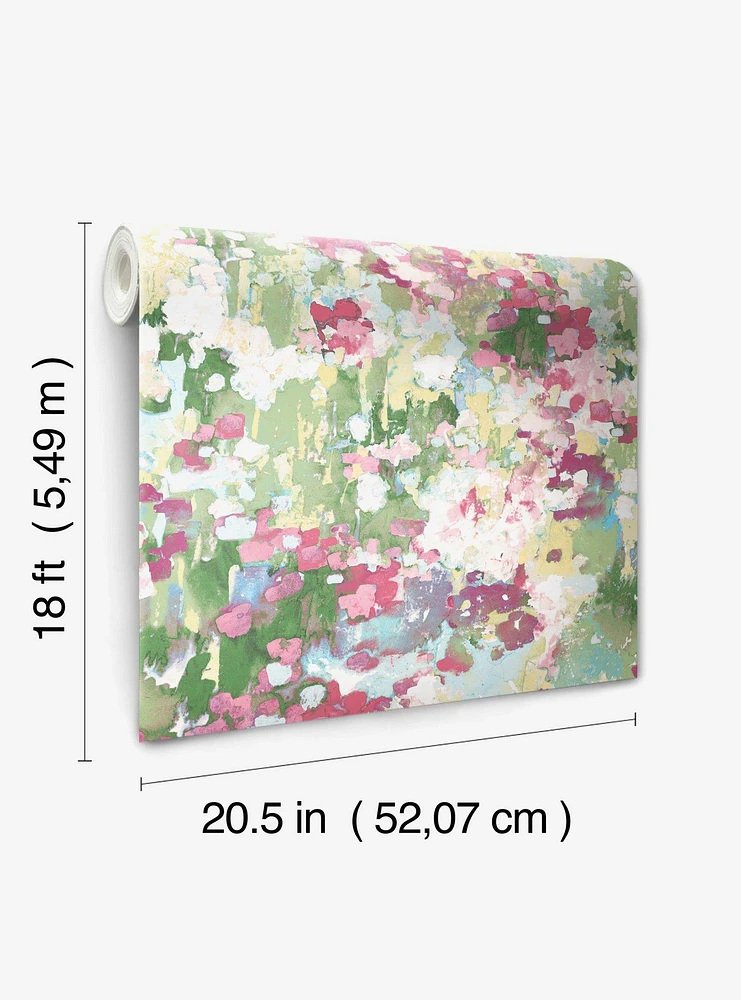 Hot Topic Waverly Abstract Garden Peel & Stick Wallpaper | Hamilton Place