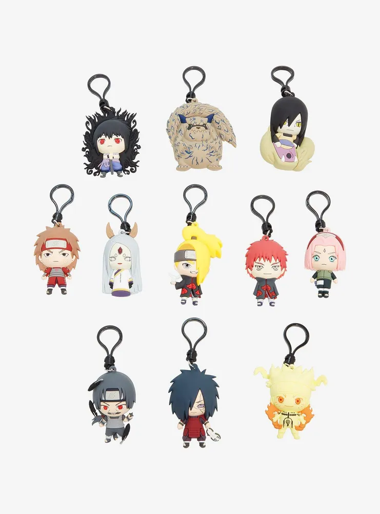 Naruto Shippuden Characters Series 6 Blind Bag Figural Bag Clip at Mall ...