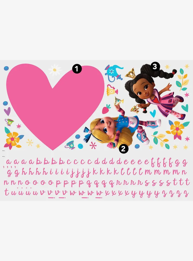 Alice In Wonderland Disney Alice?s Wonderland Bakery Giant Peel & Stick ...