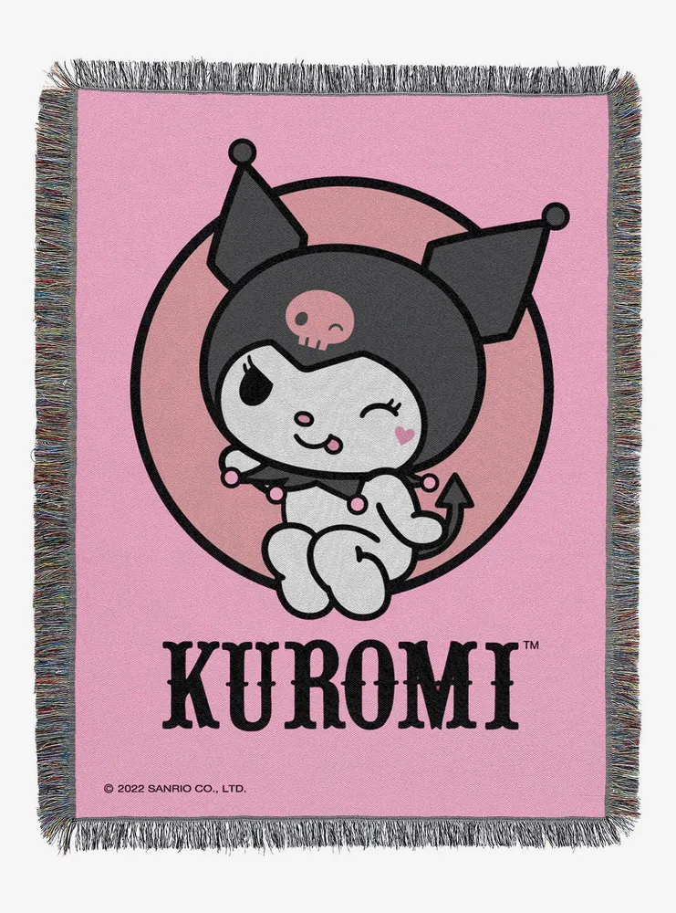 Kuromi So Sassy Woven Tapestry Throw Blanket at Mall of America® in ...