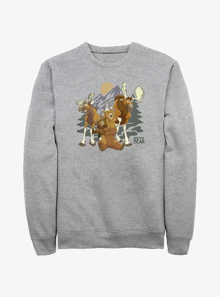 Hot Topic Disney Brother Bear Rutt and Tuke Moose Brothers Sweatshirt ...