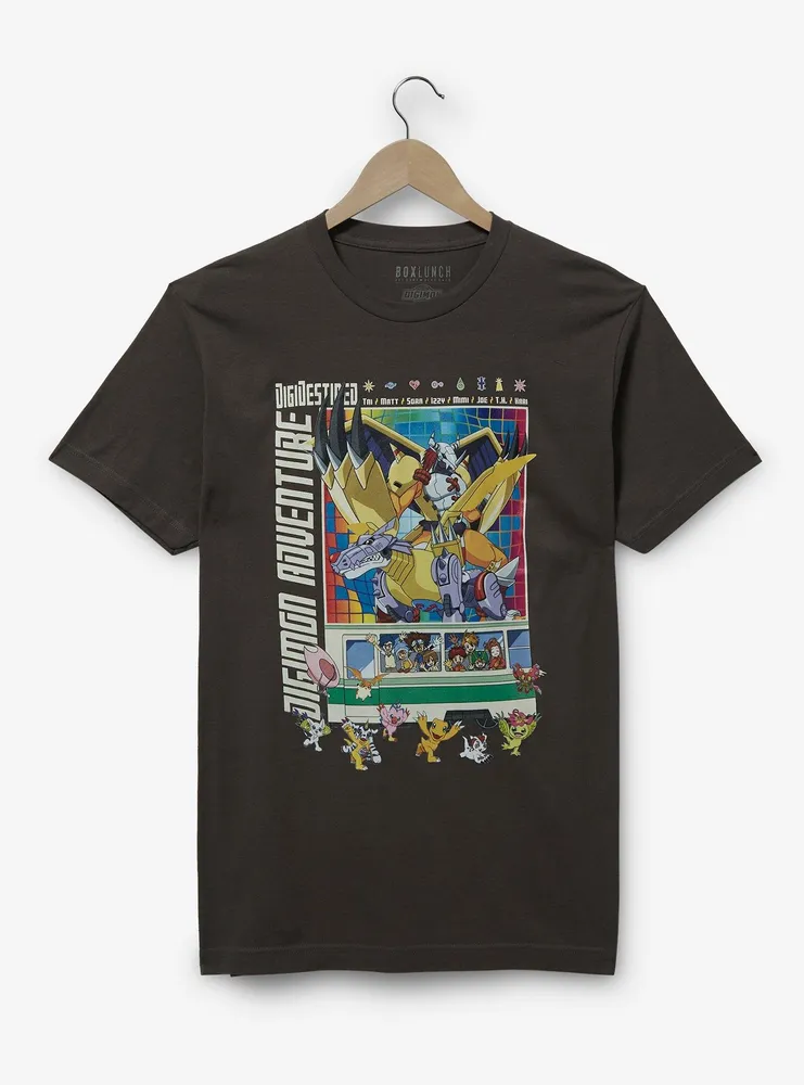 Boxlunch Digimon: Digital Monsters Group Portrait T-Shirt - BoxLunch ...
