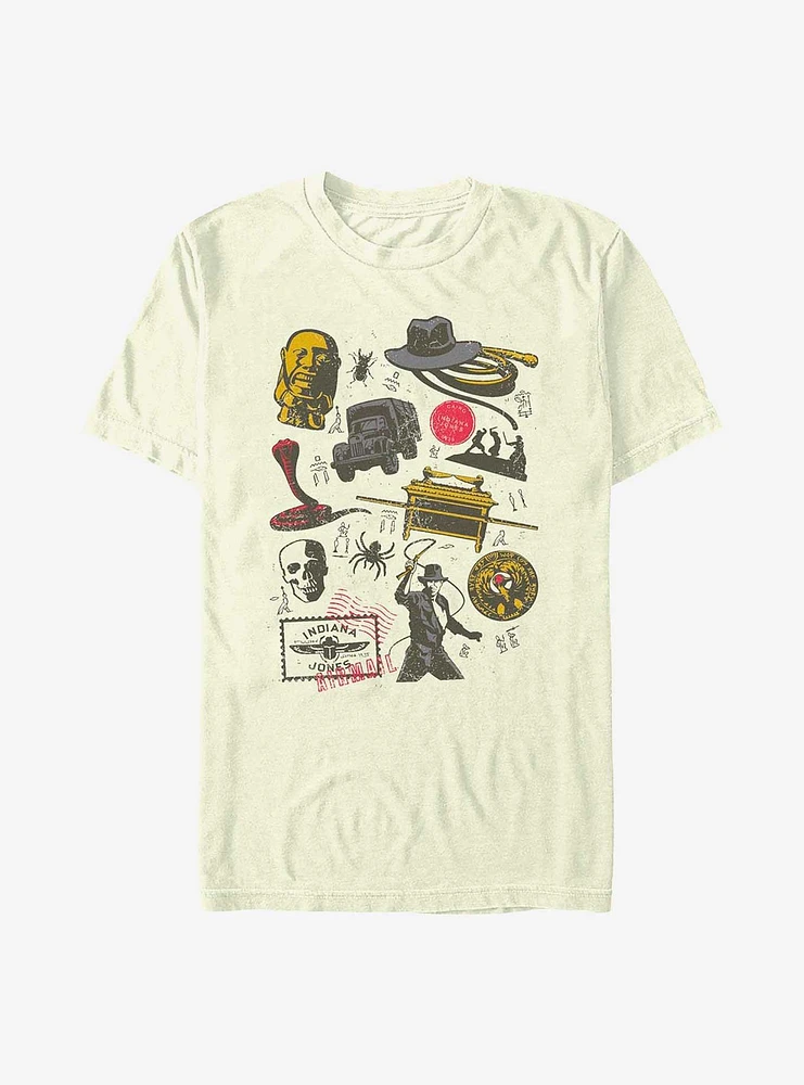 Hot Topic Indiana Jones Iconic Adventures T-Shirt | Hamilton Place