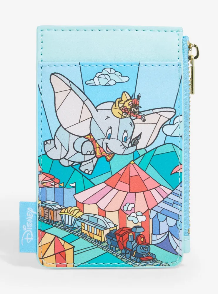 Dumbo Loungefly Disney Dumbo Stained Glass Portrait Cardholder ...